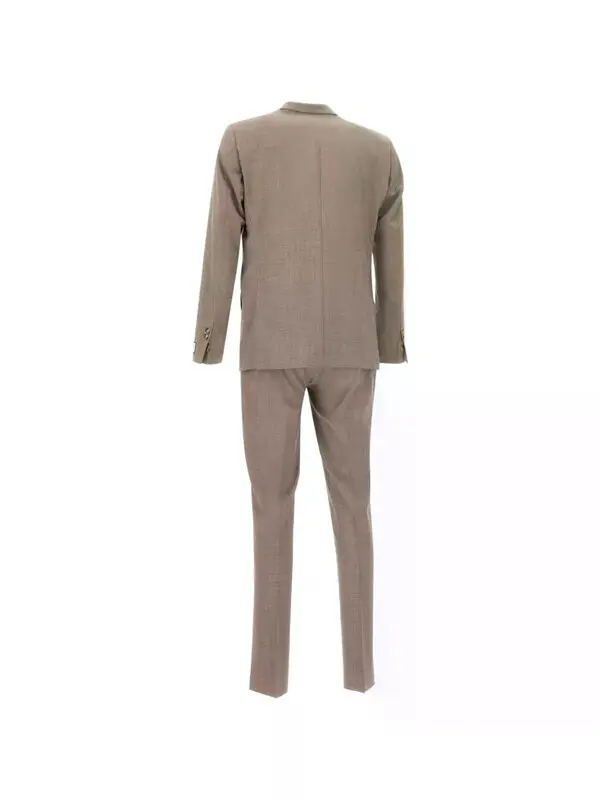 UNGARO Double-breasted Peak-lapel Suit - Neutrals