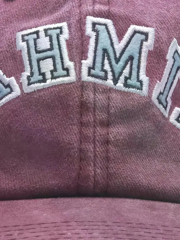 NAHMIAS Logo-appliqué Cap - Purple