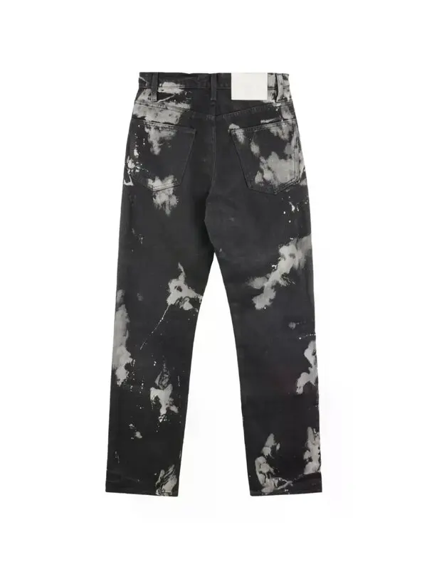 ALEXANDER DIGENOVA Bleach-effect Straight-leg Jeans