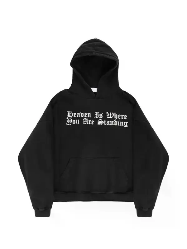 ALEXANDER DIGENOVA Heaven Slogan-print Hoodie