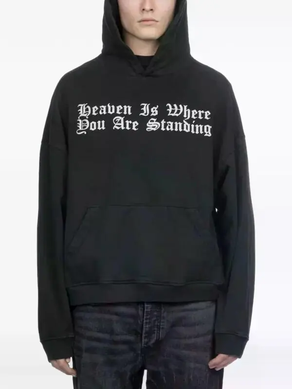ALEXANDER DIGENOVA Heaven Slogan-print Hoodie