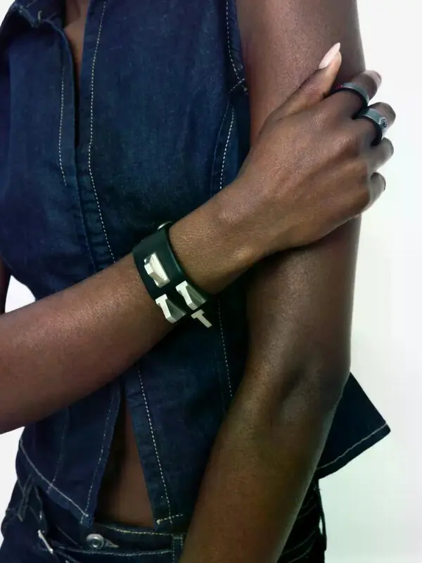 PARTS OF FOUR Leather Charm Bracelet