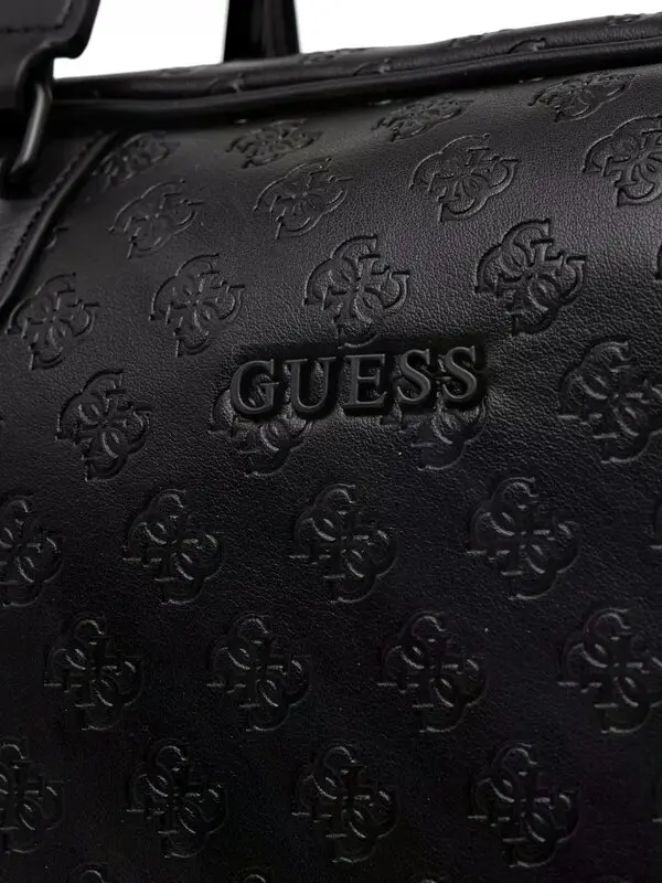 Guess Logo-embossed Holdall Bag