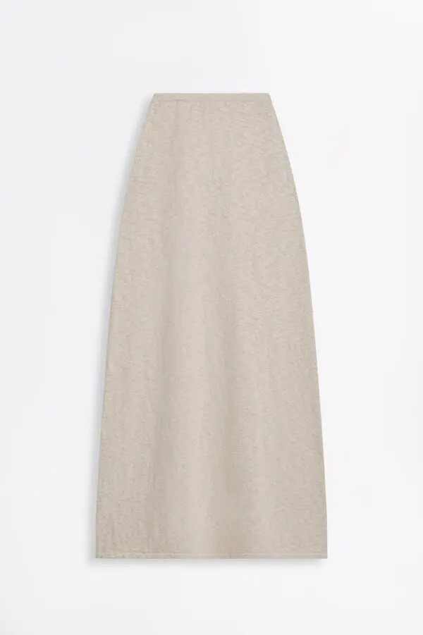 Scanlan Theodore Textured Knit Long Skirt