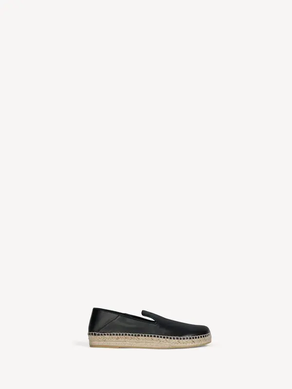 Balmain Leather Espadrilles
