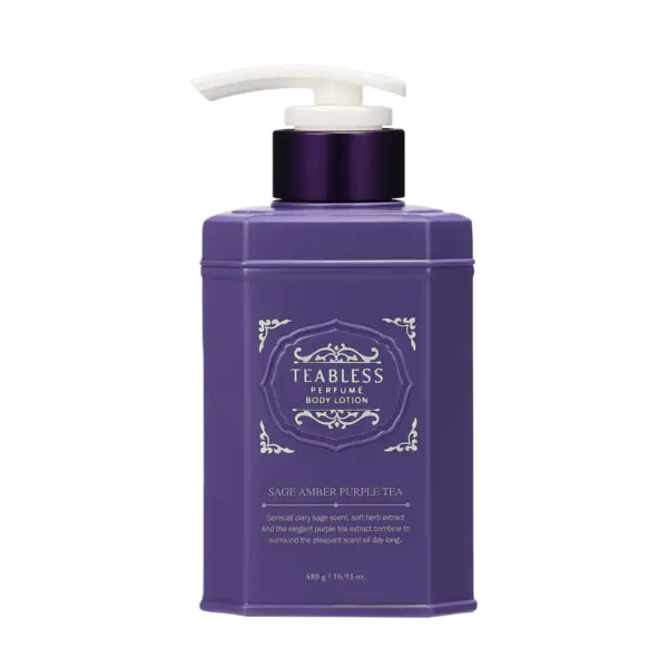 TEABLESS Perfume Body Lotion Sage Amber Purple Tea - One-color