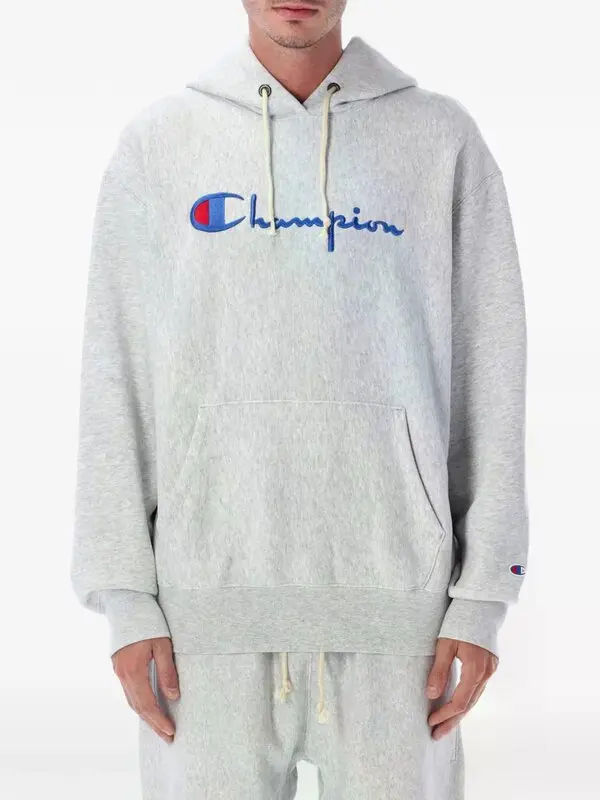 Champion Logo Embroidered Hoodie