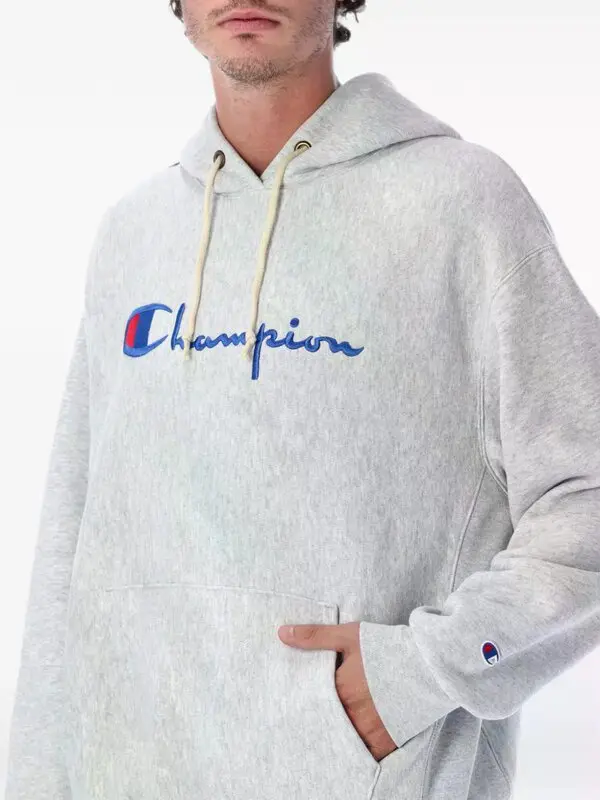 Champion Logo Embroidered Hoodie