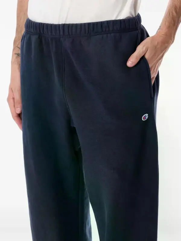Champion Logo-patch Track Pants - Blue