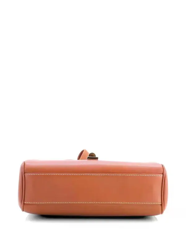 Celine Soft 16 Smooth Calfskin Teen Shoulder Bag - Brown