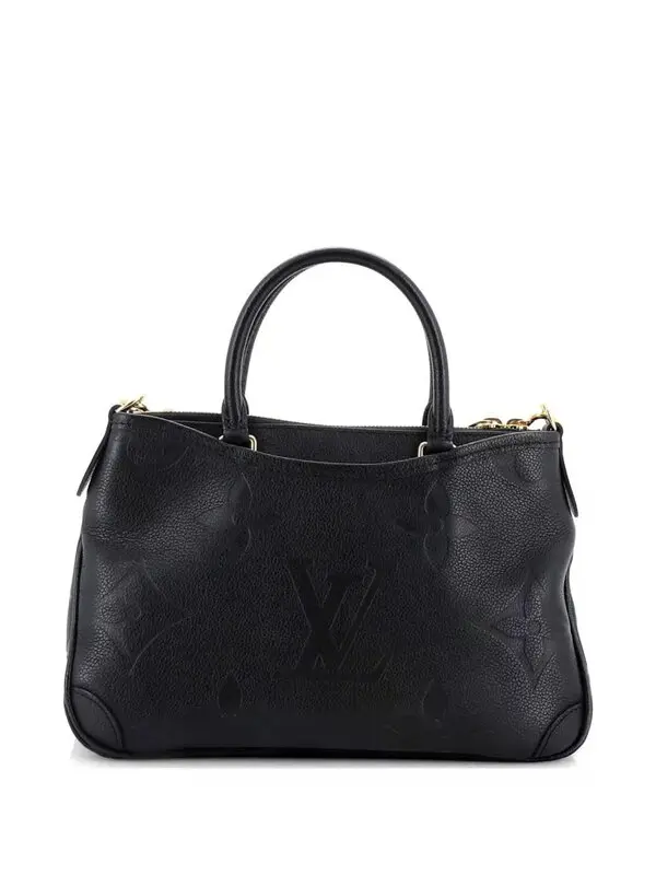 LOUIS VUITTON Trianon Handbag Monogram Empreinte Giant Pm - Black