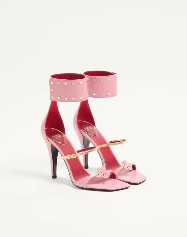 Valentino Garavani Cuffie Kidskin Sandal