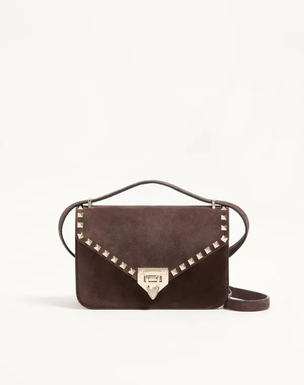 Valentino Garavani Rockstud Small Shoulder Bag - Ebony
