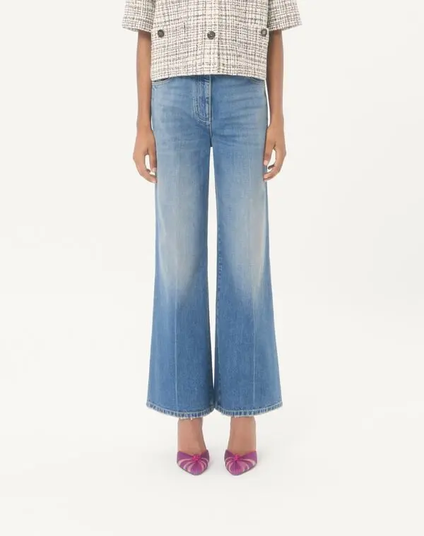 Valentino Garavani Trousers With Vpatch