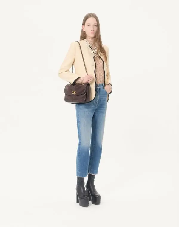 Valentino Garavani Trousers With Vpatch