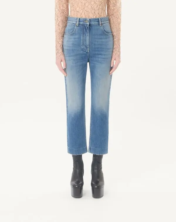 Valentino Garavani Trousers With Vpatch