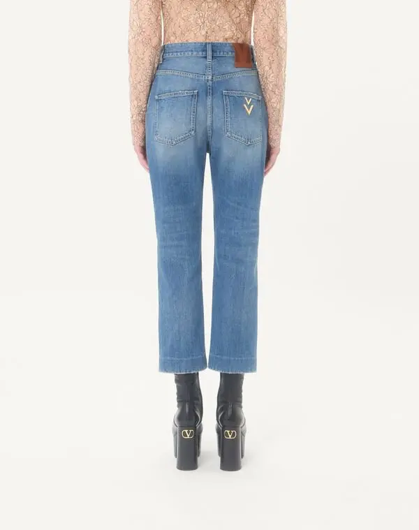 Valentino Garavani Trousers With Vpatch