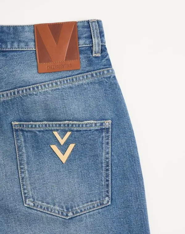 Valentino Garavani Trousers With Vpatch
