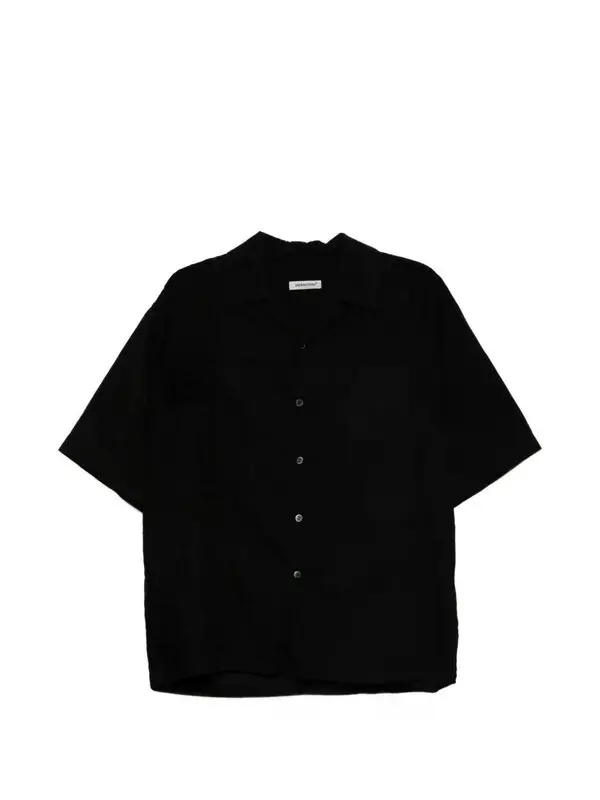 Undercover Patchwork Short-sleeve Shirt - Black