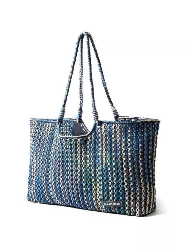 Claudie Pierlot Braided Handle Tote Bag