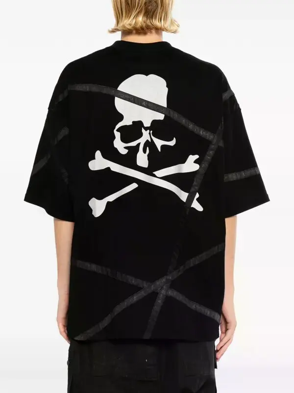 MASTERMIND WORLD Logo-print Panelled T-shirt