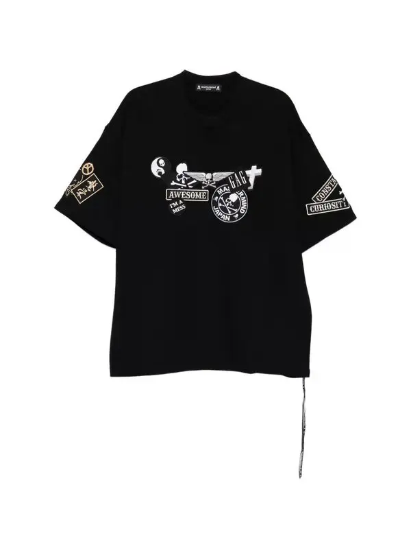 MASTERMIND WORLD Logo-patch Boxy T-shirt