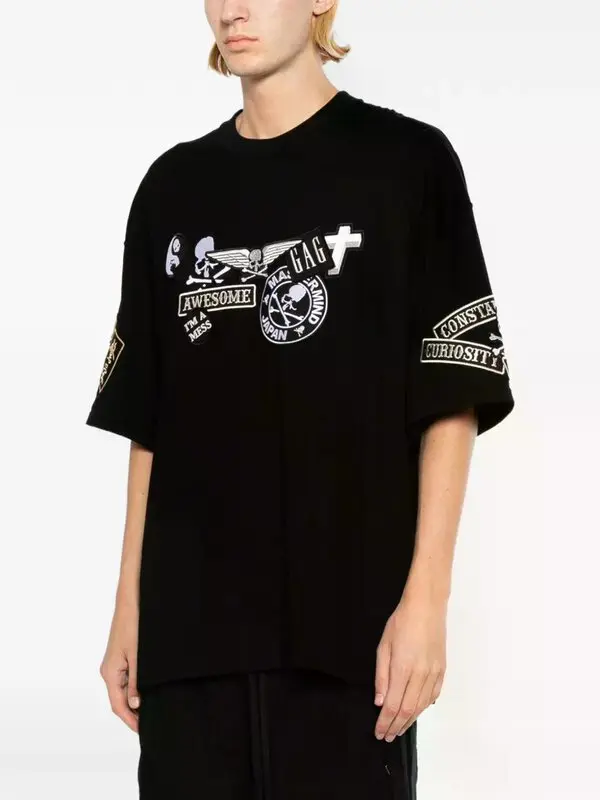 MASTERMIND WORLD Logo-patch Boxy T-shirt