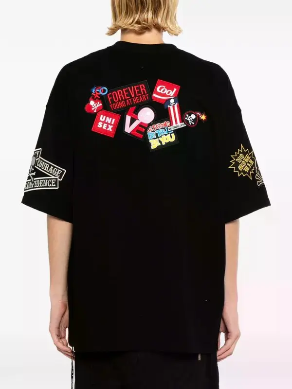 MASTERMIND WORLD Logo-patch Boxy T-shirt