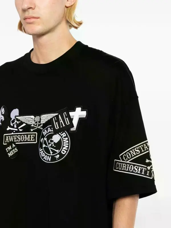 MASTERMIND WORLD Logo-patch Boxy T-shirt