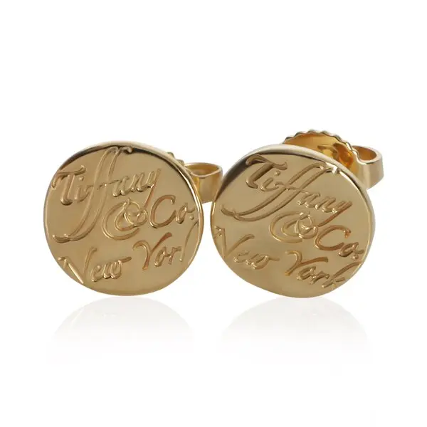Tiffany & Co. Yellow Gold Notes Earrings - Yellow_gold