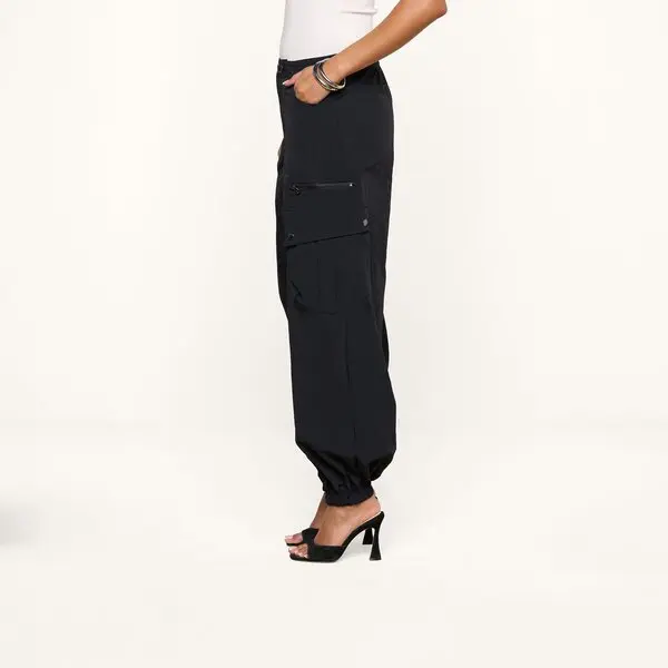 L'Agence Greer Nylon Cargo Jogger Pants