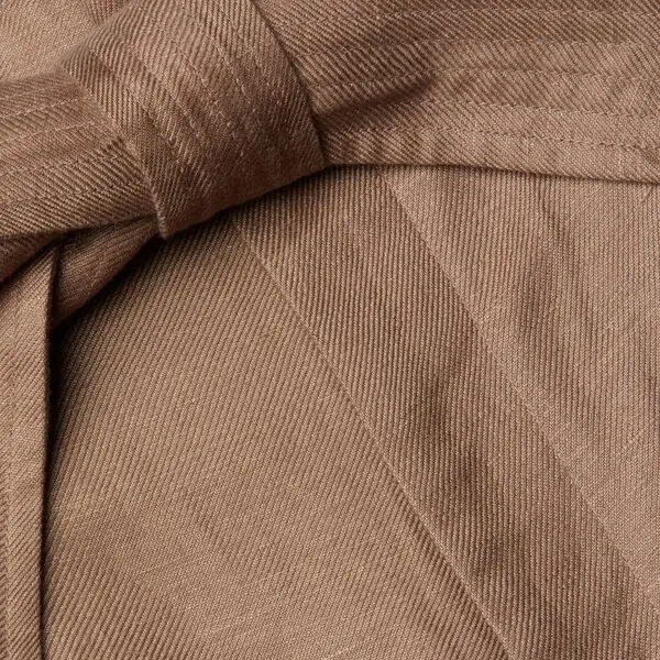 L'Agence Lowen Linen-blend Pants - Barley