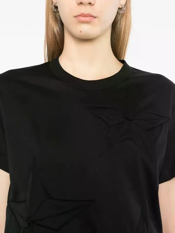 Noir Kei Ninomiya Star-patch T-shirt