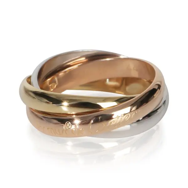 Cartier 18k 3-tone Gold Trinity Ring - 3_tone_gold