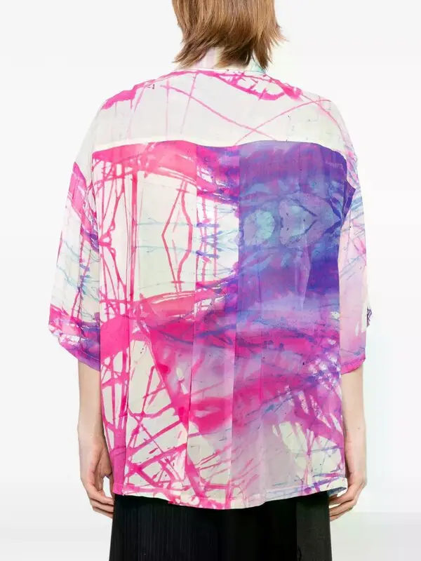 NUDE:MASAHIKO MARUYAMA Graphic-print Short-sleeve Shirt