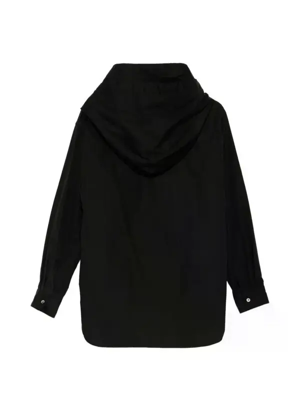 Comme Des Garçons Drawstring Layered Hoodie