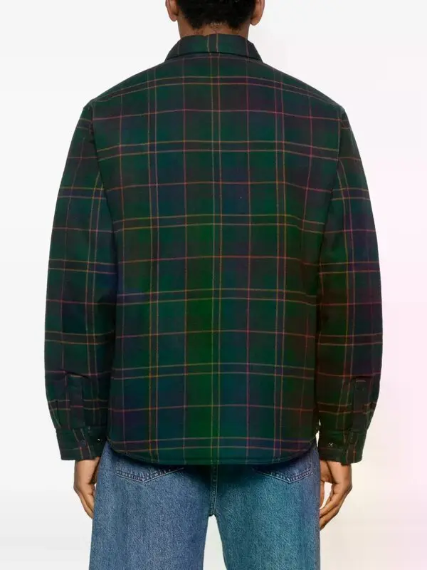 Carhartt Work In Progress Plaid Pocket Jacket - Black