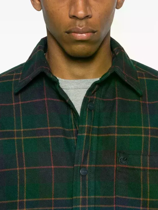 Carhartt Work In Progress Plaid Pocket Jacket - Black