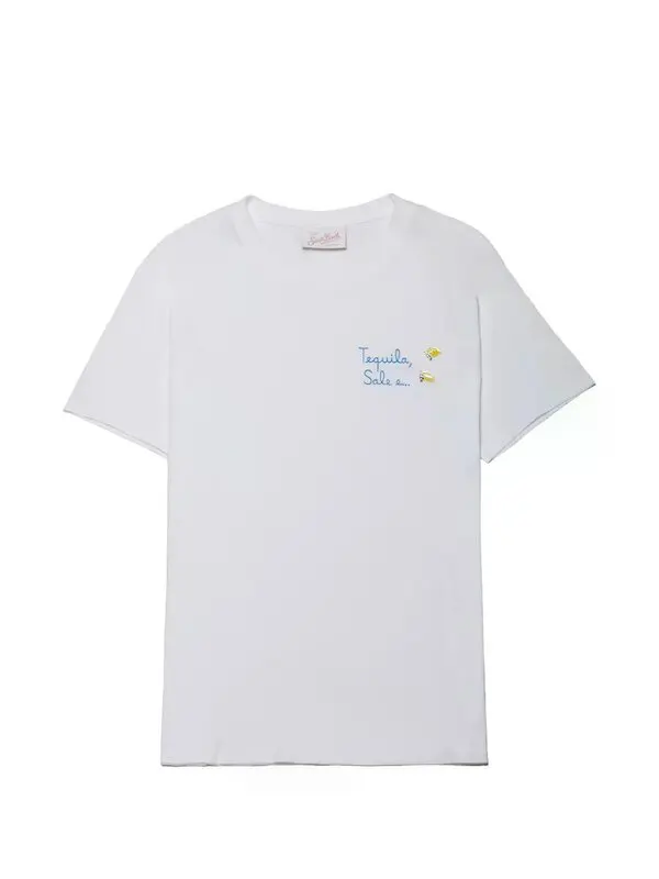 MC2 SAINT BARTH Emilie Embroidered T-shirt