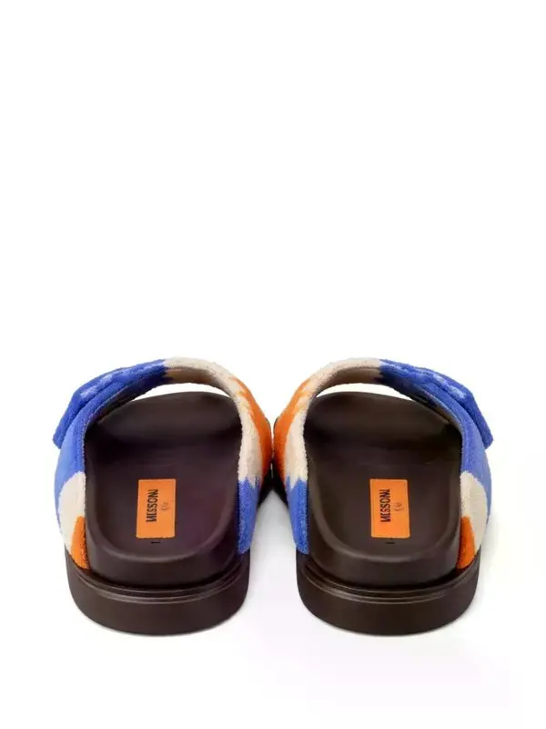 Missoni Zigzag Buckle-fastening Sandals - Blue