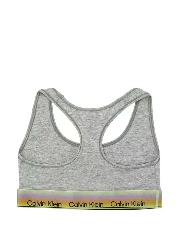 Calvin Klein Logo-band Racerback Bralette