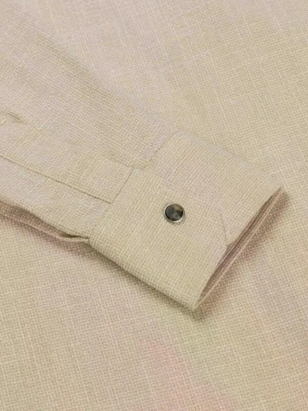 Kiton Buba Flap-pocket Long-sleeve Shirt - Neutrals
