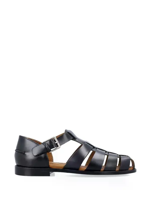 SEBAGO Gurkha Tale Cage Sandals - Black