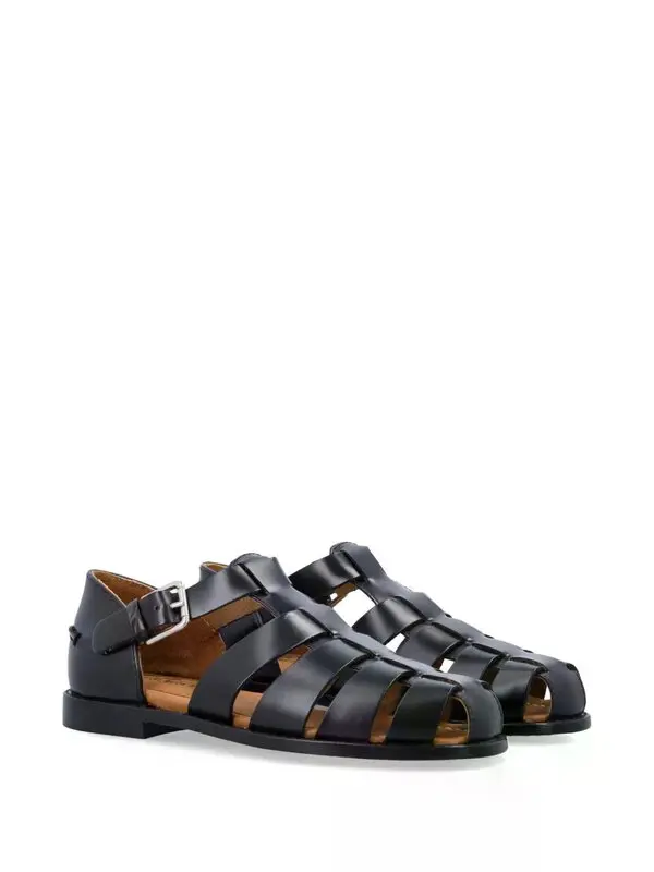 SEBAGO Gurkha Tale Cage Sandals - Black