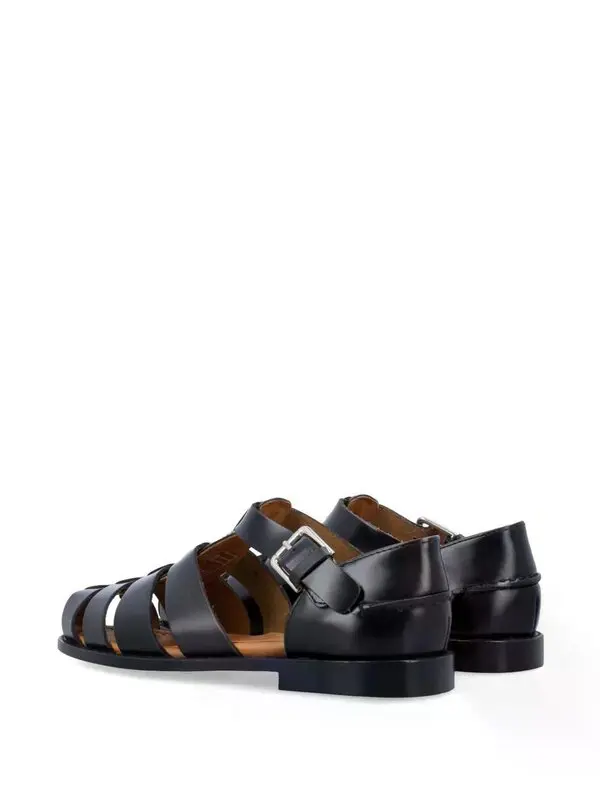SEBAGO Gurkha Tale Cage Sandals - Black