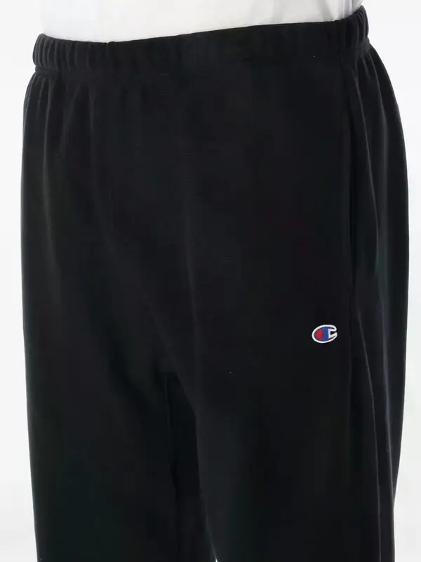 Champion Logo-patch Track Pants - Black