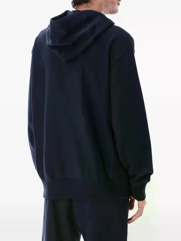 Champion Logo-embroidered Hoodie - Blue