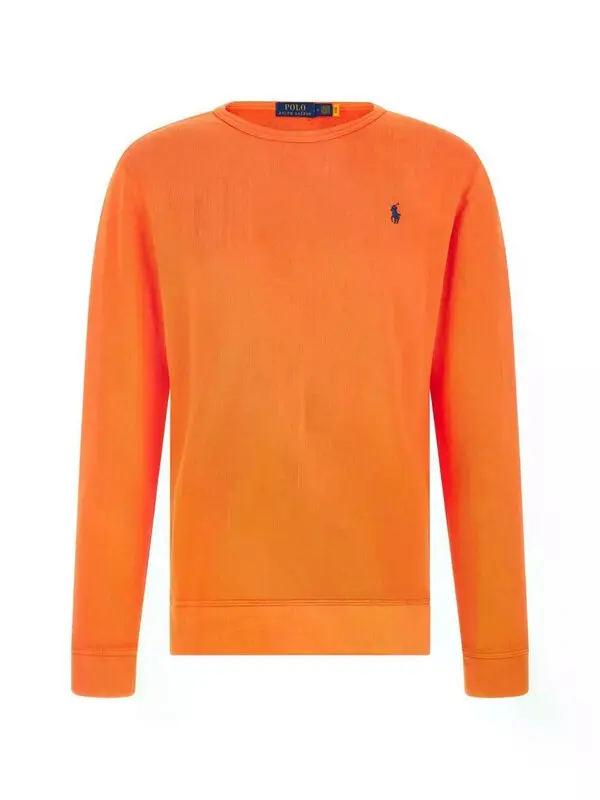Polo Ralph Lauren Loopback Logo-embroidered Sweater - Orange