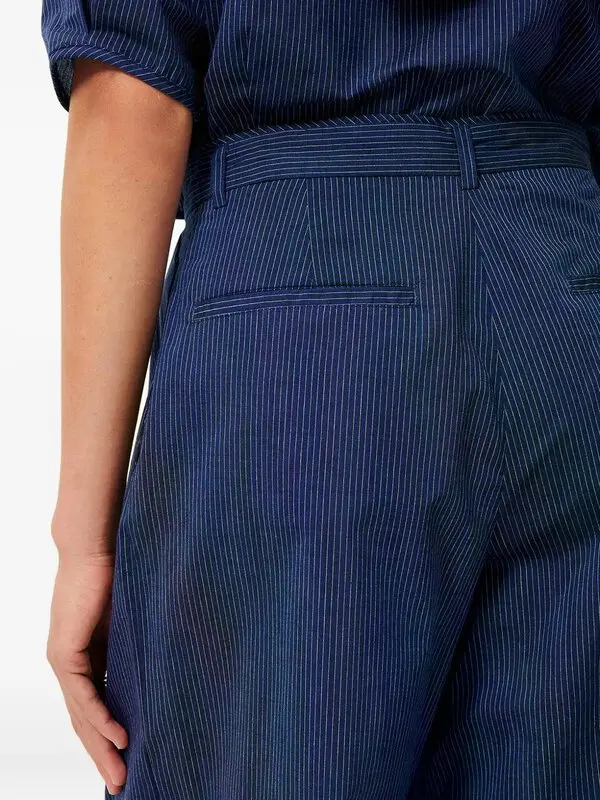 SESSUN Pinstripe Wide Leg Trousers