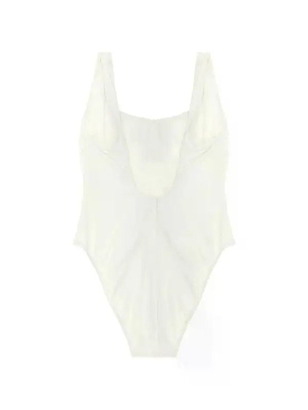 Polo Ralph Lauren Logo-print One-piece Swimsuit - White